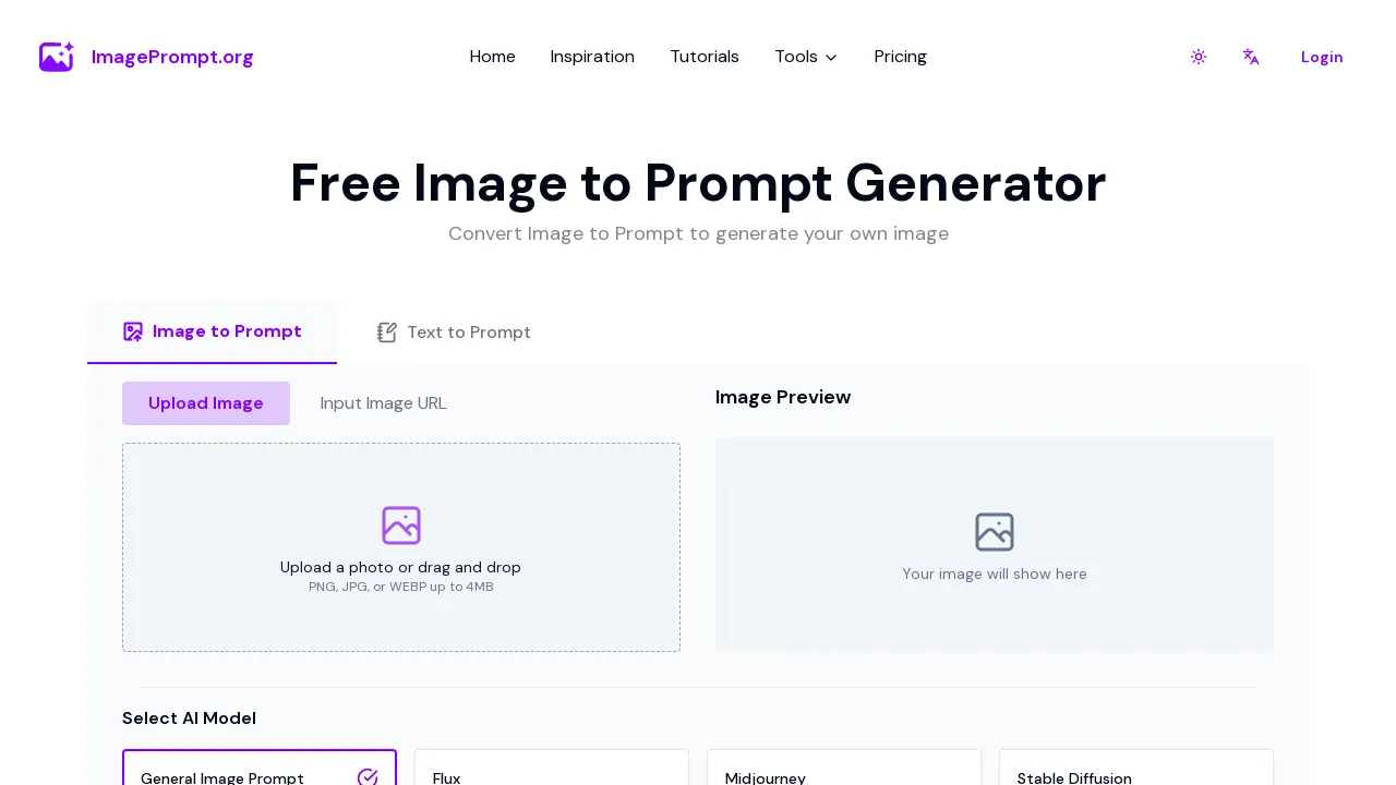 Image to Prompt Generator - BestofAI